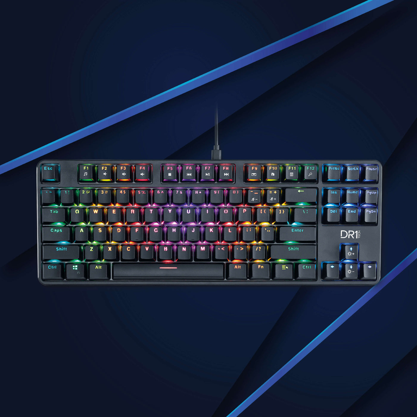Raven+ USB pro gaming mechanical keyboard for PC